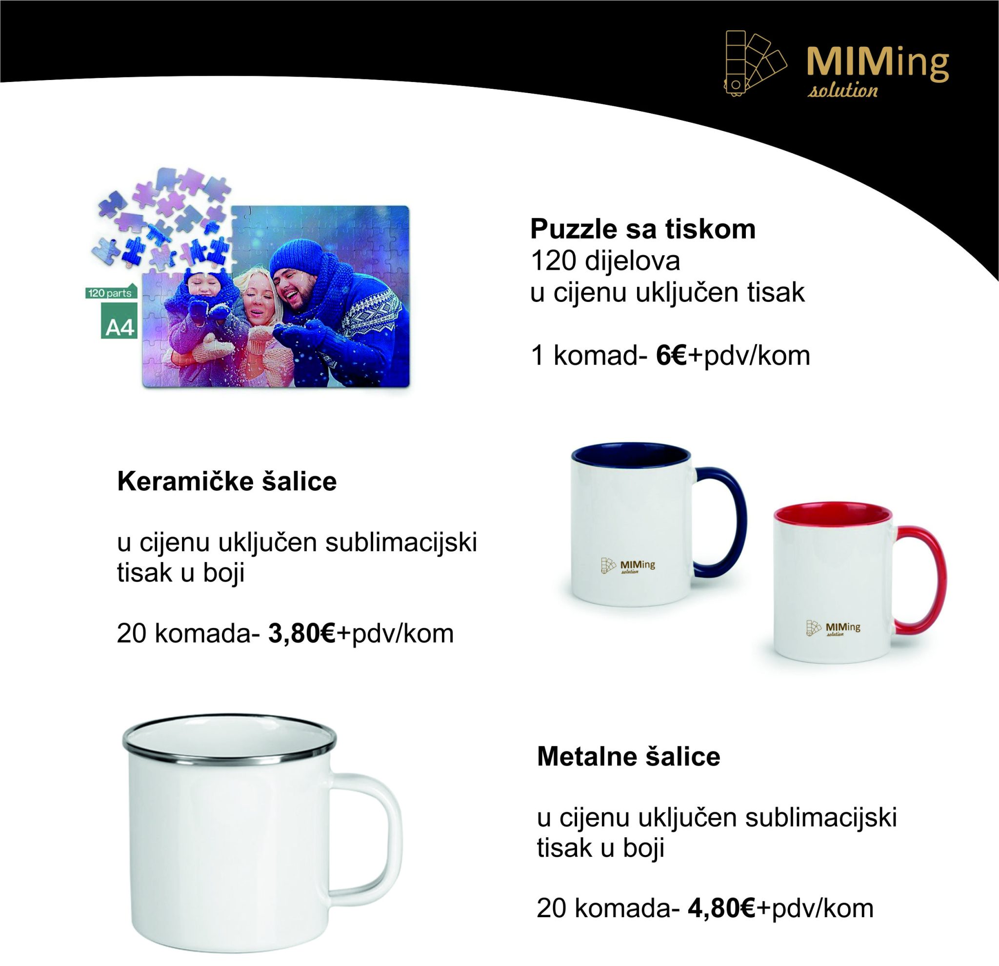 Sublimacija - Miming Solution